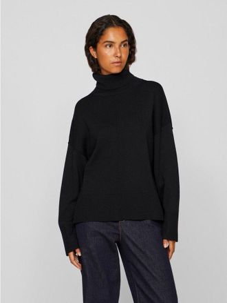 Vila Rollkragenpullover VIOSTRIA ROLLNECK L/S KNIT TOP-NOOS