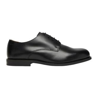 Calvin Klein Homme, Chaussures, Noir, Taille: 43 EU Chaussures Derby &agrave; Lacets en Cuir avec Coussin