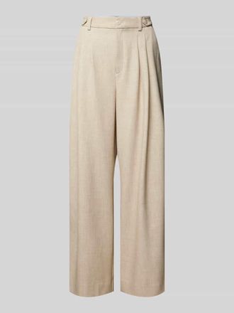 Gestuz Wide Leg Stoffhose mit Bundfalten