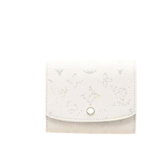 Louis Vuitton Portefeuille Bi-fold Mahina Pre-owned - Femme - Pre-owned - Blanc - Taille: ONE Size