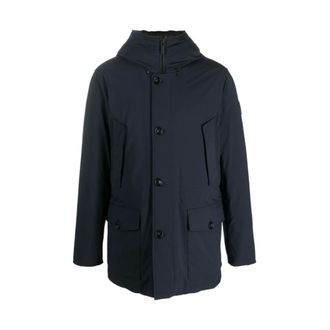 Woolrich Homme, Vestes, Bleu, Taille: S Parka Arctique Manteau Bleu