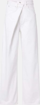 A Gold E Wide-Leg Jeans Vana Fold