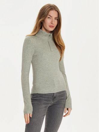 Vero Moda Pullover Happiness 10317993 Grau Slim Fit