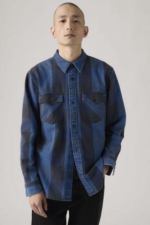 Levi's Chemise Western Relaxed - Homme - Bleu / Feelin Good - XL