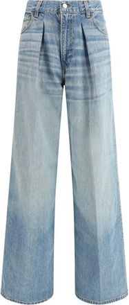 Haikure Femme, Jeans, Bleu, Taille: W28 Jean Large en Coton au Design Classique