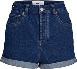 Jack & Jones JJXX Jack & Jones Jxhazel Mini Shorts Hw AKM Denim Femme Shorts, Denim Bleu Moyen/Détails : Akm2a, L
