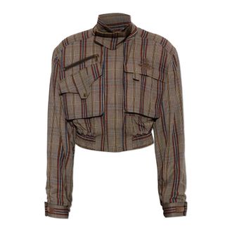 Vivienne Westwood Memphis Jacke - - Jackets - Damen - Braun - M