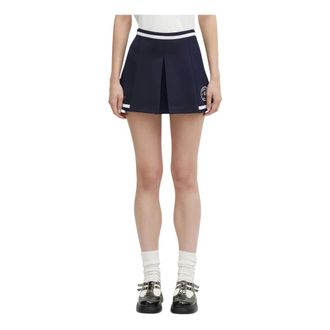 Sporty & Rich Mila Mini Jupe - Femme - Jupes - Bleu - Taille: 40 FR