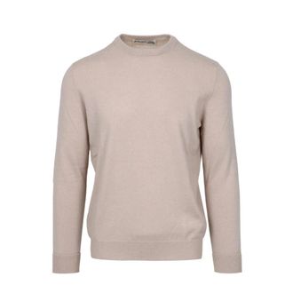 Ballantyne Kaschmir Taubengrauer Pullover - - Knitwear - Herren - Grau - 2XL