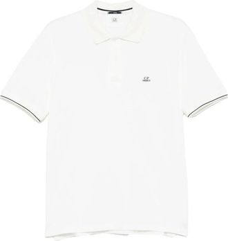 C.P. Company C.p. Company, Homme, Tops, Blanc, Taille: XL Polo Tacting