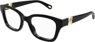 Chlo&eacute; Femme, Accessoires, Noir, Taille: 51 MM Ch0305O 005 Optical Frame