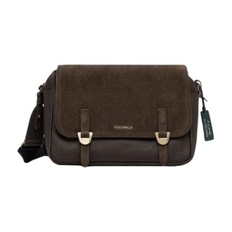 Coccinelle Wildleder Umh&auml;ngetasche - - Bags - Herren - Gr&uuml;n - ONE SIZE