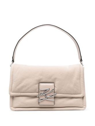 Karl Lagerfeld grand sac cabas K/Autograph - Tons neutres