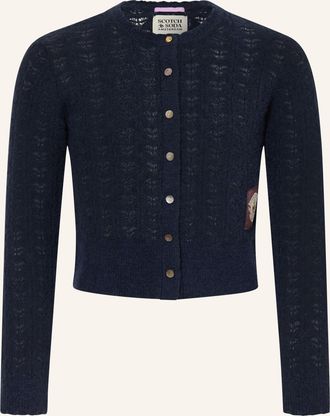 Scotch & Soda Strickjacke blau