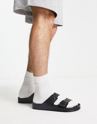 Birkenstock Arizona - Sandales &agrave; semelles EVA - Noir
