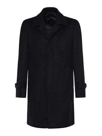 Luigi Bianchi Mantova Manteau Au Genou - Noir