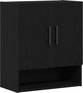vidaXL Meuble mural Chêne noir 60 x 31 x 70 cm Bois dingénierie Vidaxl