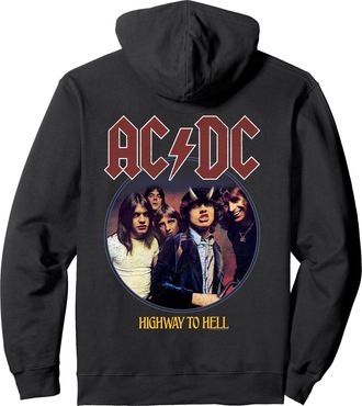 AC/DC Offizielles AC/DC Highway To Hell Circle Rock Musik Band Pullover Hoodie