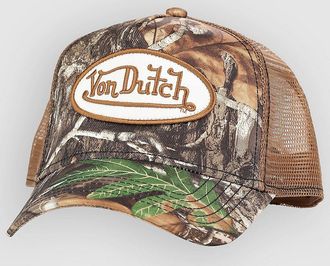 Von Dutch Realtree Edge Trucker Cap brown