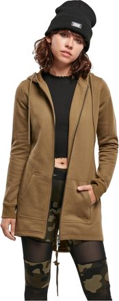 Urban Classics Damen Cardigan-Pullover, Ladies Sweat Parka, Summerolive, XS