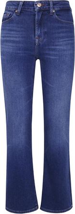 7 For All Mankind Femme, Jeans, Bleu, Taille: W27 Jean &Eacute;vas&eacute; Classique