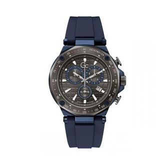 Guess Homme, Accessoires, Bleu, Taille: ONE Size Spirit Sport Chrono Silicone