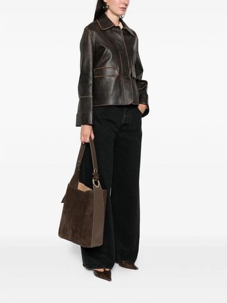Anya Hindmarch Truff Top Handle Bag - Brown