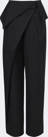 Loewe Weite Hose aus Wolle