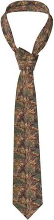 Generic Cravate Homme Feuilles DArbre Camouflage Marron Tendance Tie Classique Cravate Pour Homme Pour Accessoires Remise De Dipl&ocirc;me &Eacute;v&eacute;nements