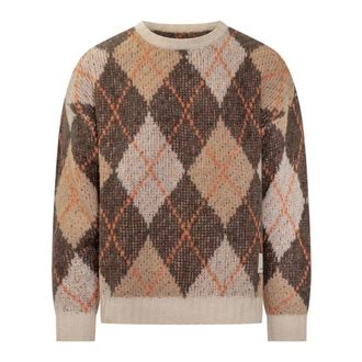 Emporio Armani Homme, Pulls, Multicolore, Taille: M Pull Rhombus