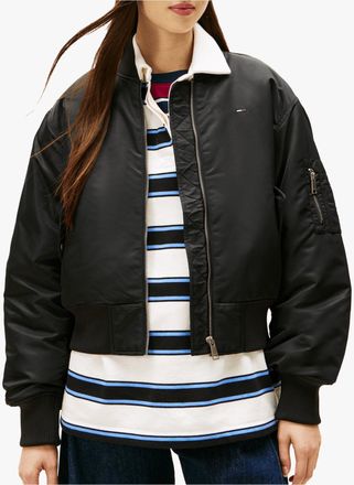 Tommy Hilfiger Bomber court zipp&eacute; en nylon