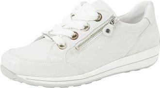 Ara Femme Osaka Basket, Nebbia Blanc/argenté, 38.5 EU Large