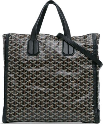 Goyard 2012 Goyardine Voltaire Satchel-Tasche - Schwarz