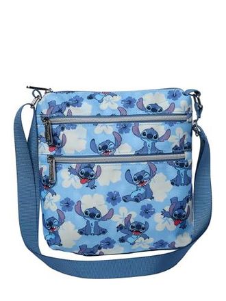 Loungefly Disney Stitch Passport Sac de voyage &agrave; bandouli&egrave;re, multicolore