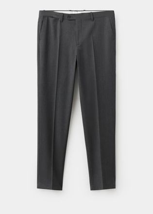 Mango Pantalon costume Tur&iacute;n 100 % laine gris - Homme - 38 - MANGO MAN