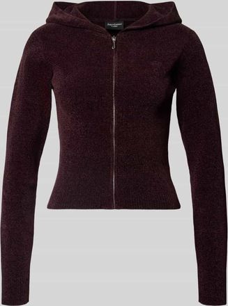 Juicy Couture Sweatjacke mit Kapuze Modell MAYA KNIT HOODIE