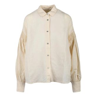 Pomandere Damen, Blusen & Hemden, Beige, XSGr&ouml;&szlig;e