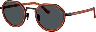 Giorgio Armani unisex, Accessoires, Brun, Taille: 48 MM Ar6181 Lunettes de soleil