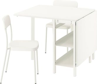 IKEA VIHALS / VIHALS Tisch und 2 Stühle