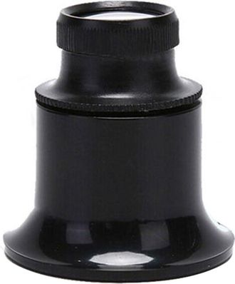 Generic 1 x Uhrmacherlupe 20 x Augenlupe Schmuck Lupe Juwelier Okular f&uuml;r Schmuck Diamanten