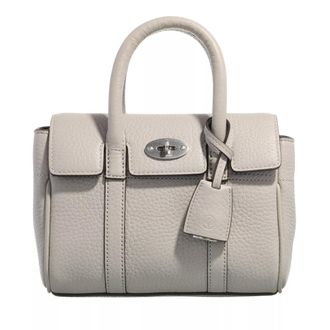 Mulberry Crossbody Bags - Mini Bayswater Heavy Grain - Gr. unisize - in Grau - f&uuml;r Damen