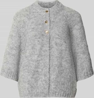 Neo Noir Relaxed Fit Cardigan mit Woll-Anteil Modell Benutta