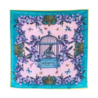 Versace Jeans Couture Femme, Accessoires, Multicolore, Taille: ONE Size Foulard Cabinet Cage 70