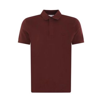 Lacoste Braunes Polo Klassischer Stil - - Tops - Herren - Braun - M