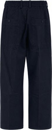 STUDIO NICHOLSON Mens Trousers Shires Blue Cotton