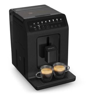 Krups Krups EA897B Evidence ECOdesign Kaffeevollautomat, automatische Espresso & Cappuccino-Funktion, Quattro Force Technologie, One-Touch Tassen mit Milch,