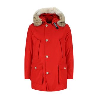 Woolrich Arctic Parka - - Coats - Herren - Rot - L