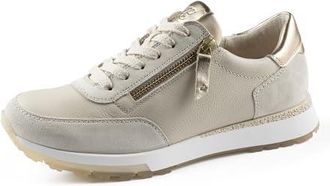 Paul Green Baskets super douces pour femme avec semelle amovible - Semelle int&eacute;rieure amovible, Beige 00x, 39 EU