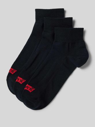 Levi's Socken mit Label-Detail Modell MID CUT BATWING LOGO im 3er-Pack