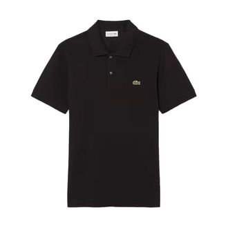 Lacoste Kurzarm Hemd mit geripptem Kragen Iberis - - Tops - Herren - Braun - XL